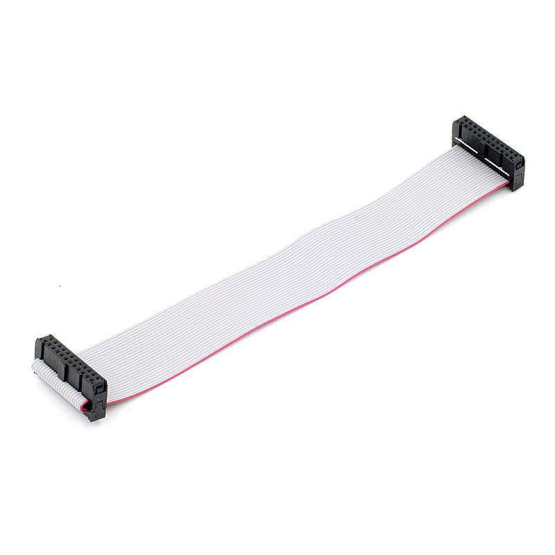 24Pin IDC Flat Ribbon Cable 2.54mm Pitch connector / 1.27mm pitch ...