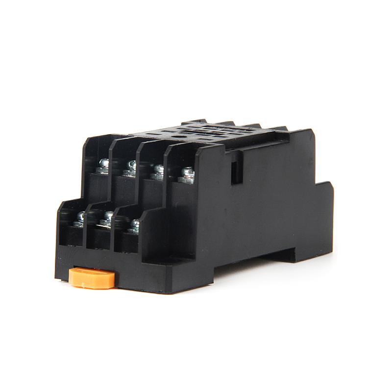 PYF14A DIN Rail Track Mount Relay Socket for Omron MY4N-J - Cradle ...