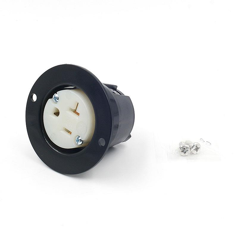 NEMA 5-20 Plug Connector Socket Female, 20A, AC 125VAC - AC Power ...