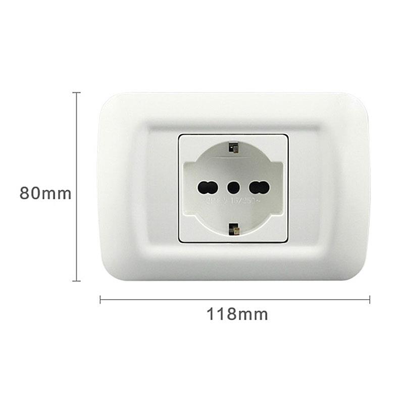 Italian Standard Socket Outlet - AC Power - component2buy